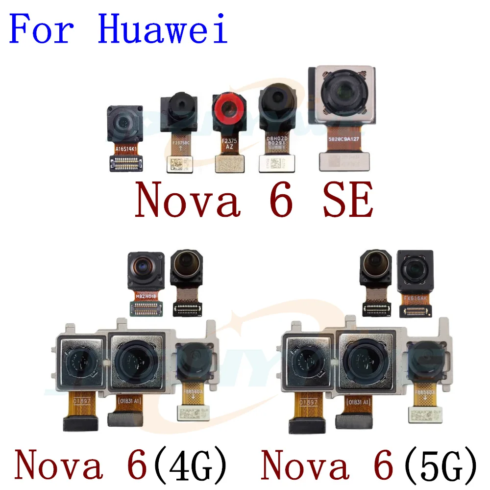 Generic Rear Camera For Nova 6 Nova6 Se 4g 5g Back Main Ultrawide Depth Macro Camera Module ...